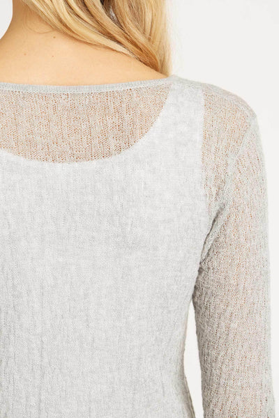 Indigenous Sheer Pullover Final Sale – Black Petticoat